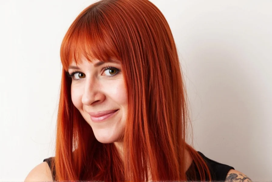 Dark Ginger Hair Dye: Application Guide & Color Science