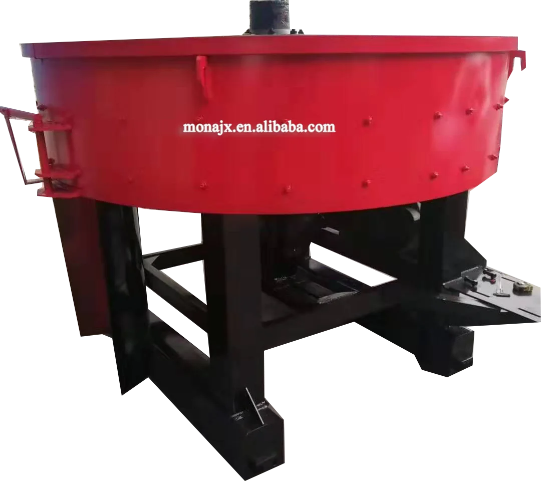 Large Output Capacity Jq500 Concrete Blender For Brick Machine Cement Mixer Using Electric In ...