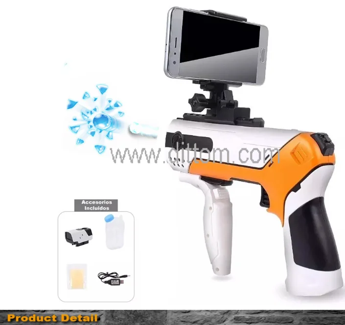 Ar Water Bomb Shooting Gun Electric 3d Game Shooting Water Bullet Gun ...