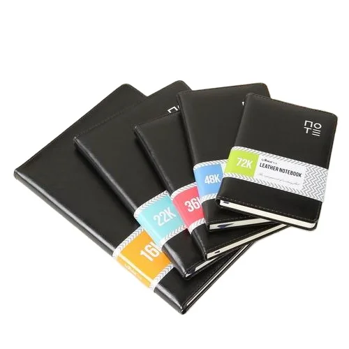 Cheap A5 Black Pvc Hardcover Custom Printing Notebook - Buy A5 Black ...