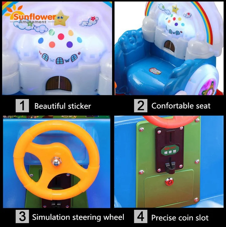 Plastic Swing Machine Coin Operated Kiddie Ride Game Machine - Buy ...
