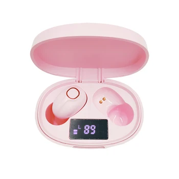 Mini Cute Pink Ear Pods Mic Speaker Stereo 2020 Tws Earbuds Bluetooth ...