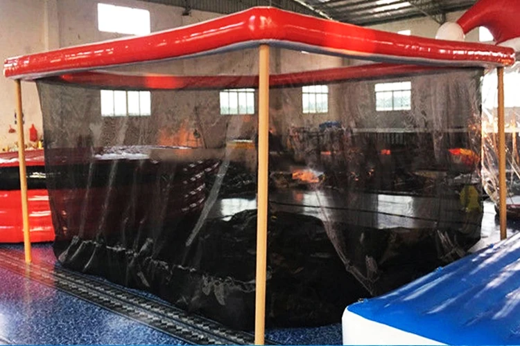 Largest Pool Float - Ocean Enclosures by Retractable Tarpaulin