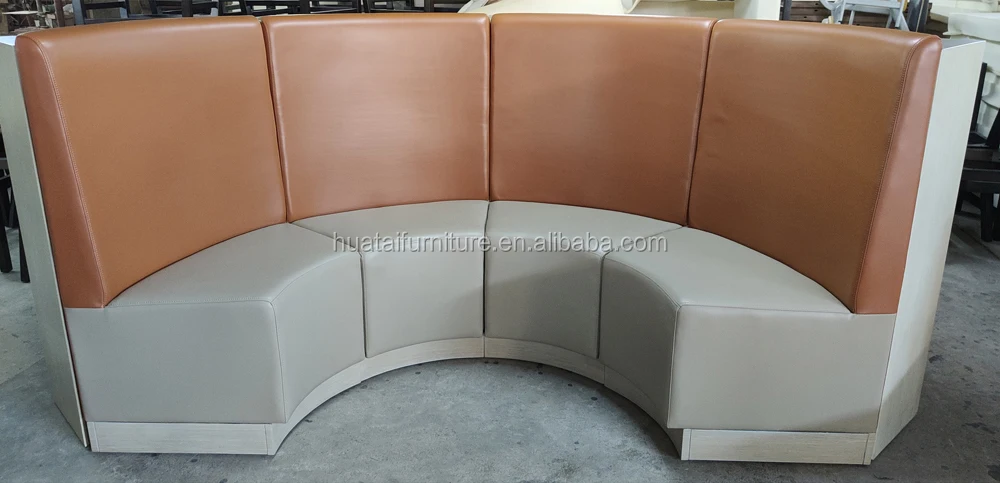 Vinyl Booth Sofa - Stylish & Durable Restaurant Seating