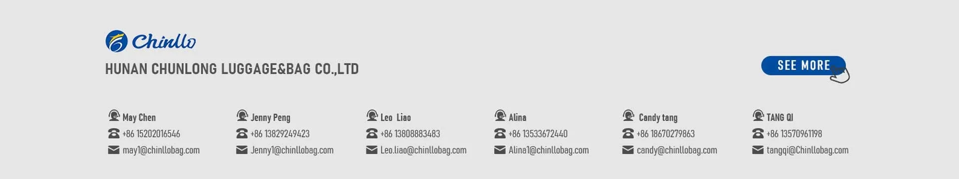 Company Overview - Hunan Chunlong Luggage&bag Co.,ltd.