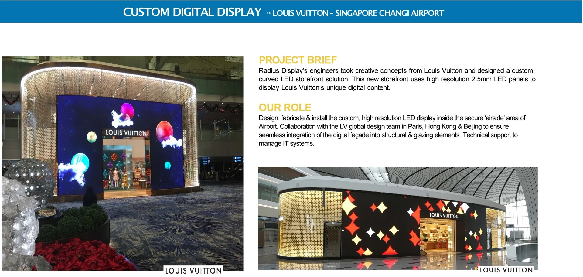 Radius Displays International Limited - signage, LED