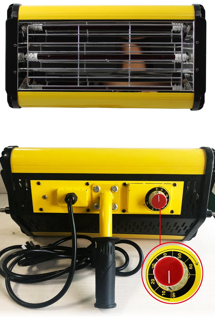 Portable Heat Light For Car Paint Dry Infrared Light Heat Lamp Light ...