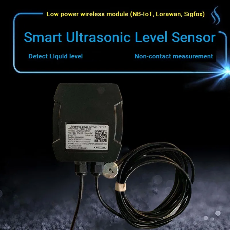 Wireless NB-IoT/Lorawan/Sigfox Ultrasonic Fuel Level Sensor With GPS ...