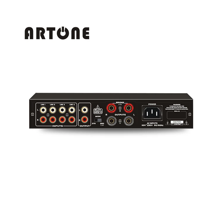 ARTONE PD-120D Compact Mini Mixer Amplifier - Desktop Stereo