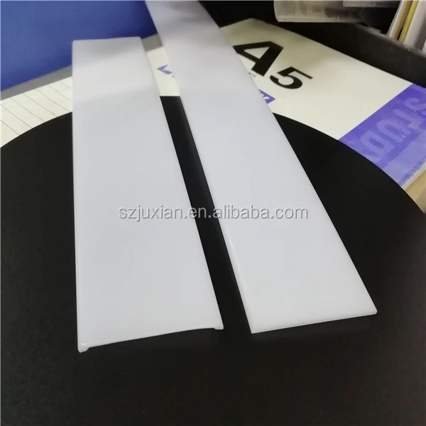 Extrusion PC Led Diffuser Lampshade PC Diffuser Cover Polycarbonate ...