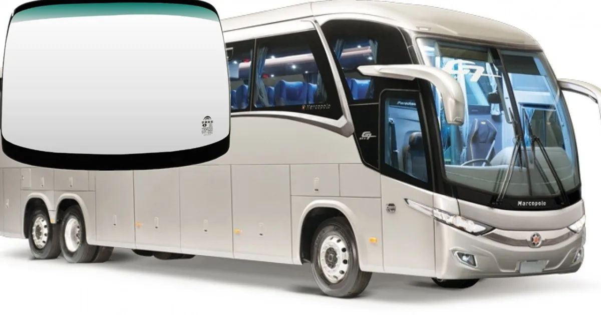 Apto Para Marcopolo Autobús Marcopolo Lfw/lh Parabrisas Delantero - Buy ...