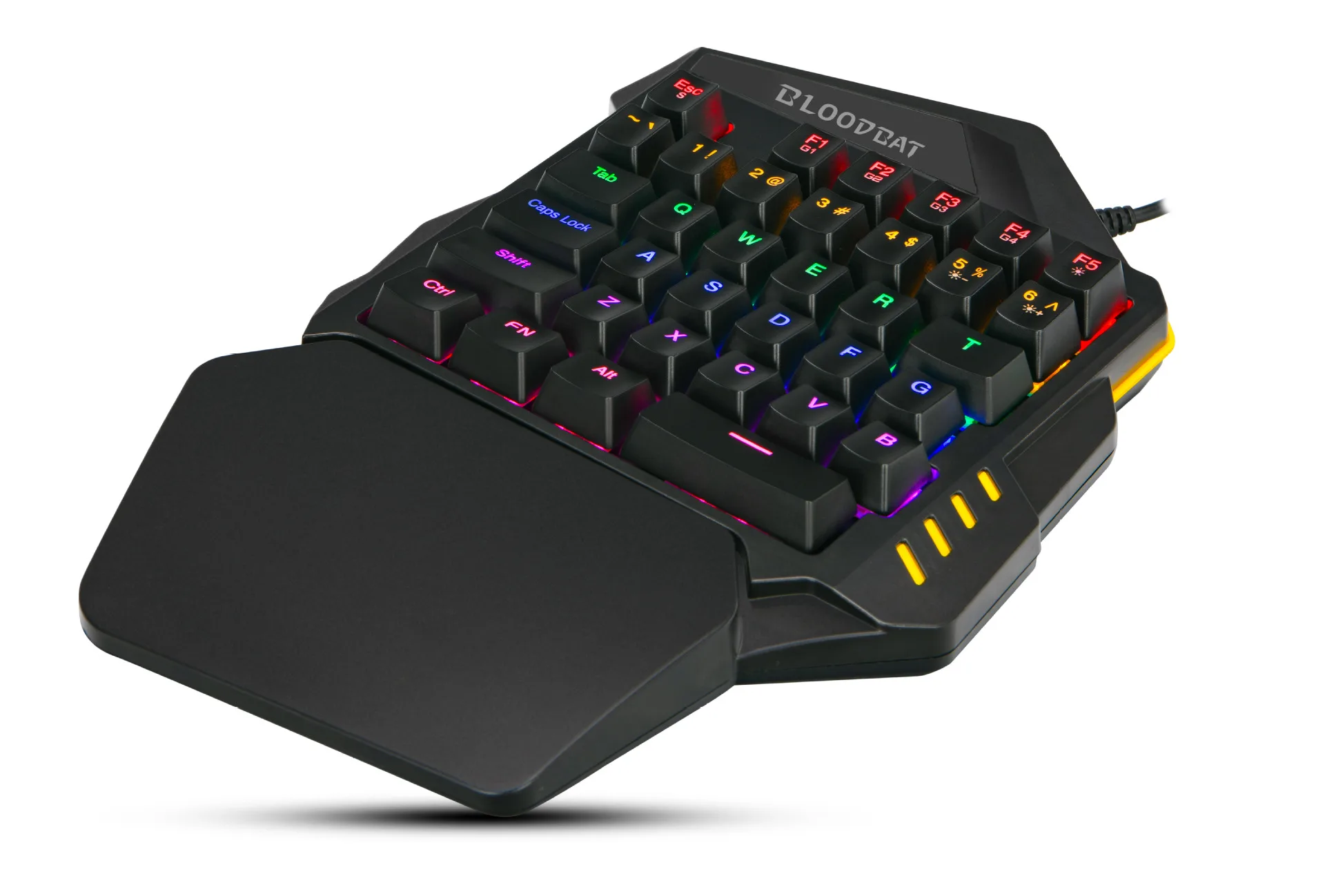 2020 One Hand Gaming Keyboard And Mouse Set Mechanical Led Backlight ...