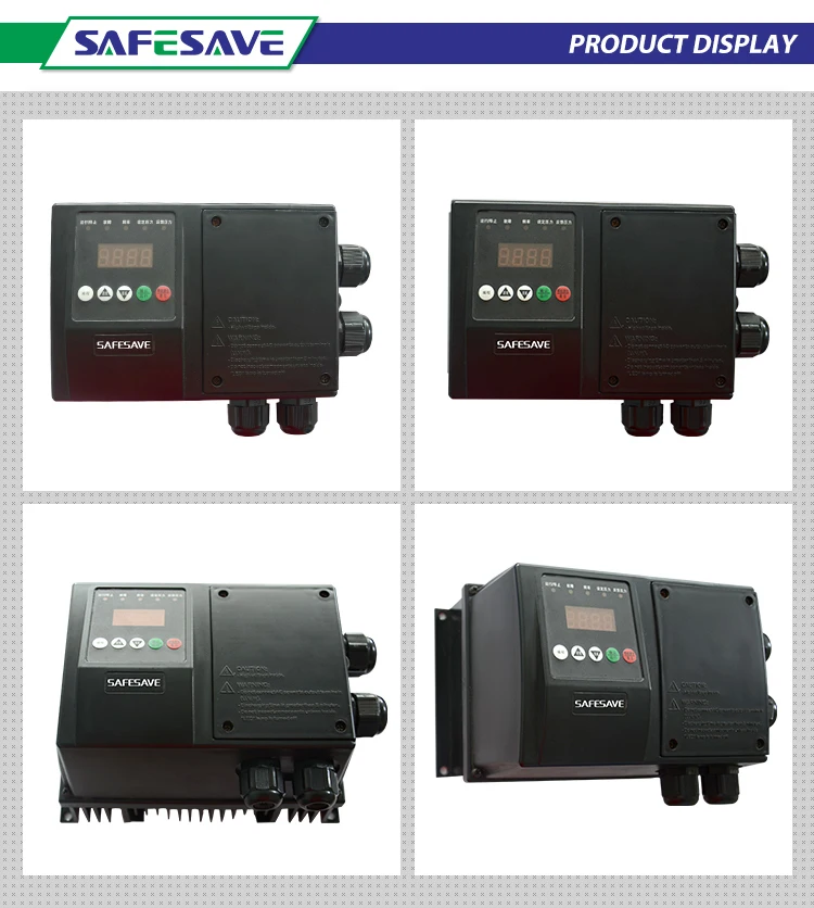 Three-phase Ac Motor Drive 50/60hz 0.75kw Vfd Water Proof Frequency ...