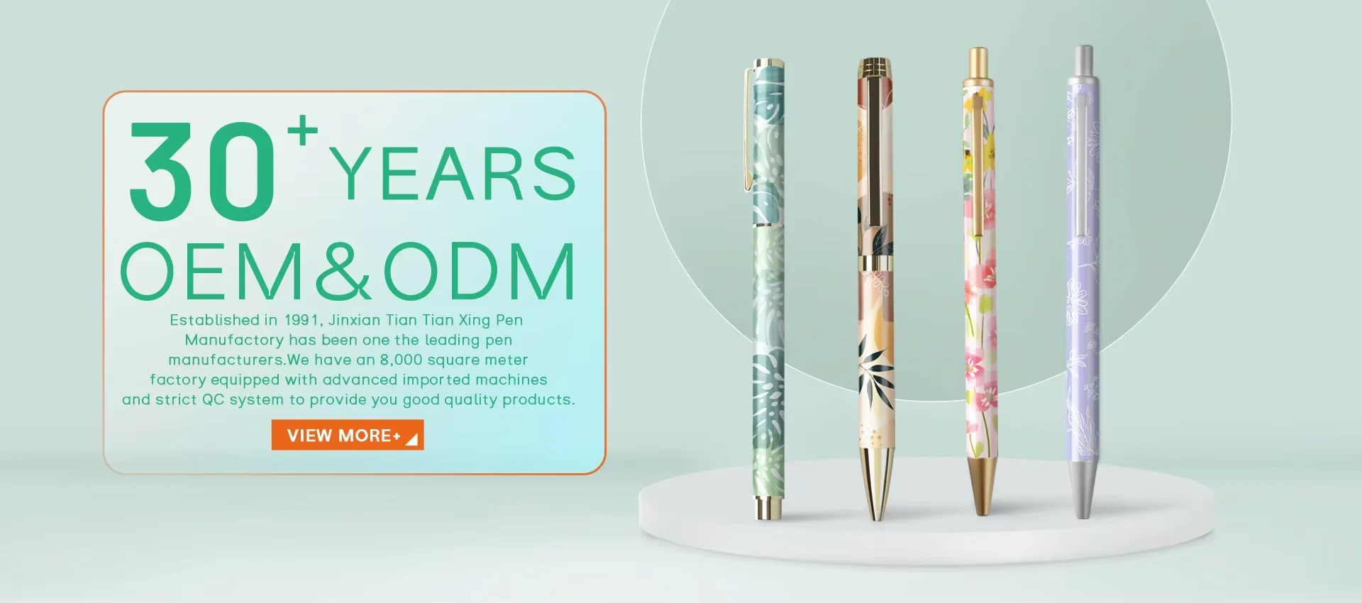 Company Overview - Jinxian Tian Tian Xing Pens Manufactory