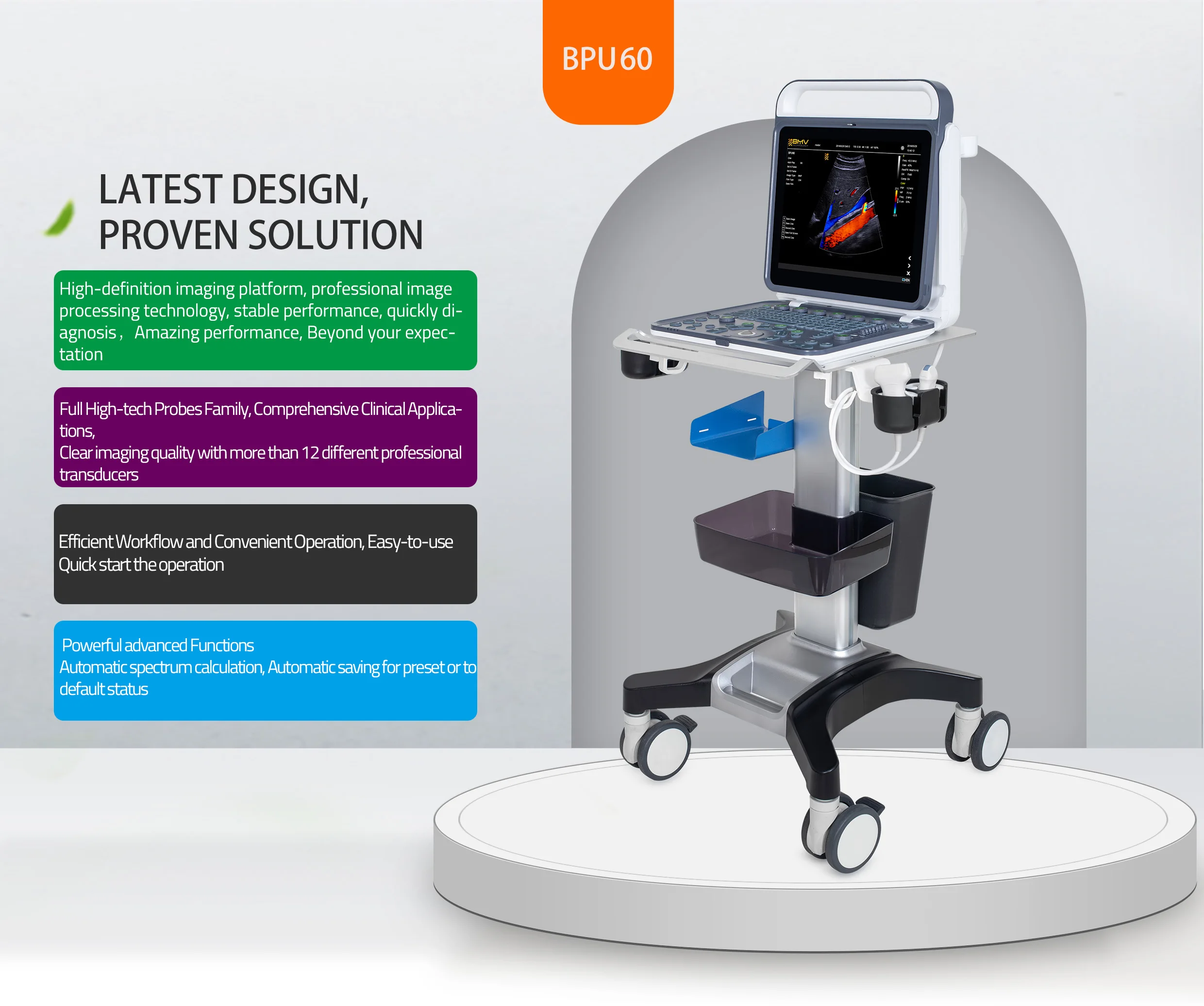 15 Inches Ultrasound Machine Laptop Ultrasound Scanner Portable ...