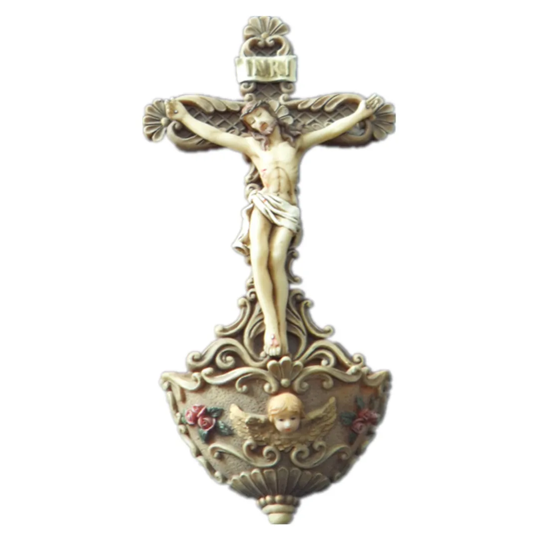 European Artificial Handcrafted Jesus Cross Crucifix Statue 240pcs ...