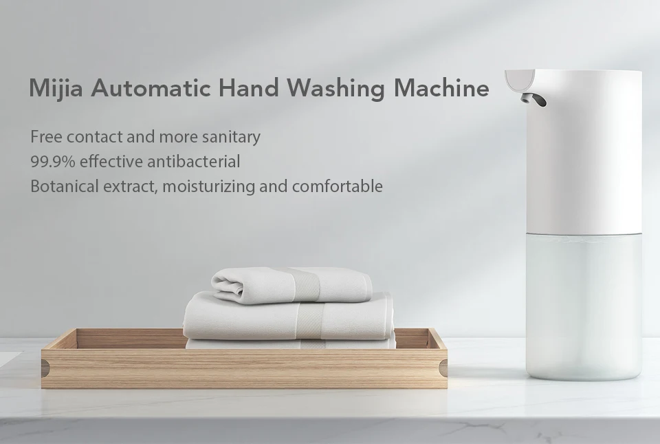 In Stock Original Xiaomi Mijia Automatic Induction Foaming Hand Washer ...