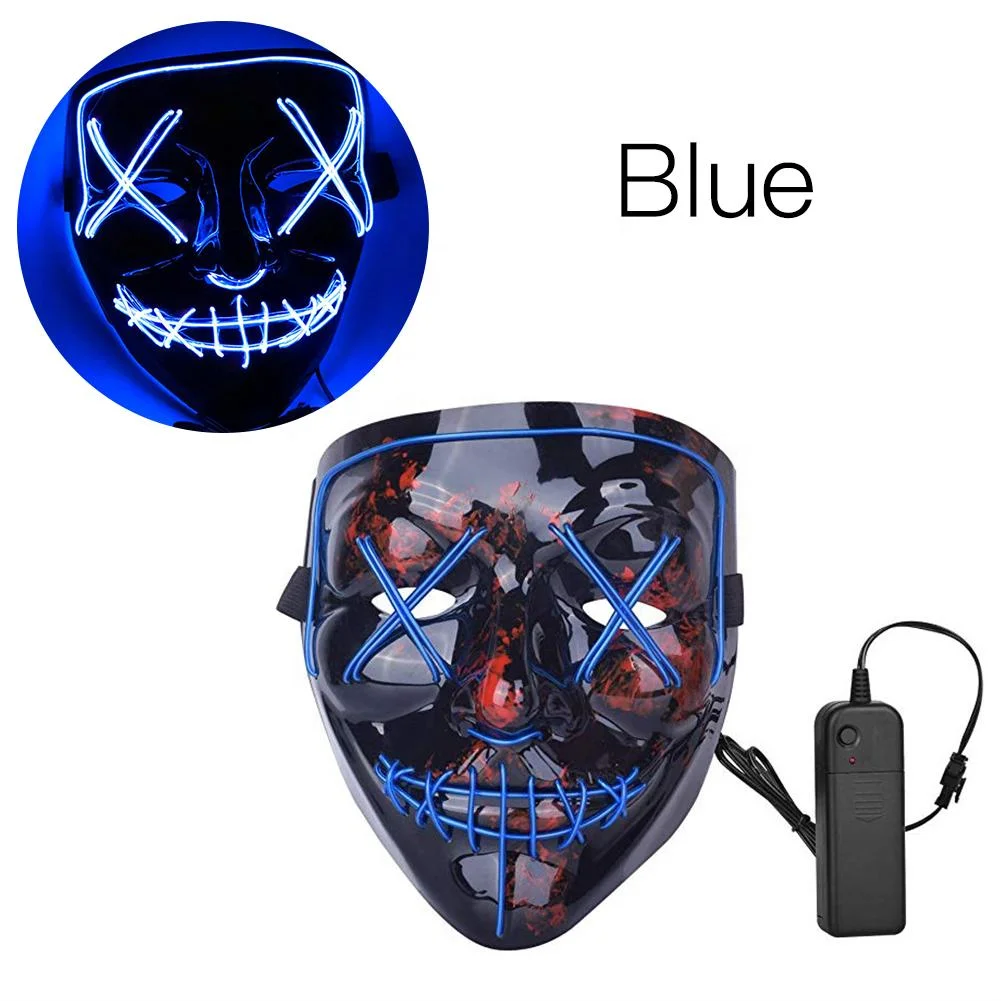 Kids Halloween-mask Led,Purge Led Halloween Masks New,Led Face Mask ...