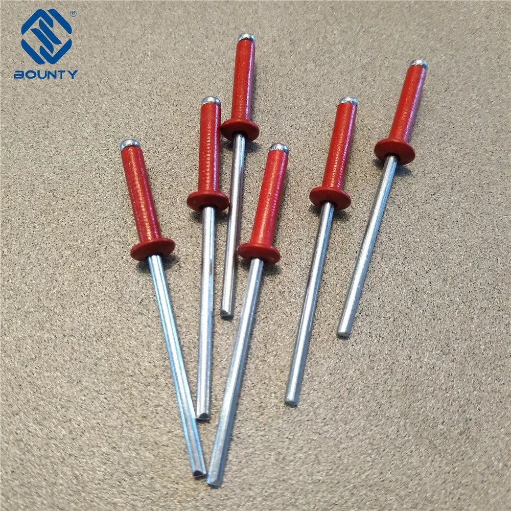 RAL/PANTONE Color Blind Rivets AL5050 STEEL DIN7337 Dome Head Pop ...