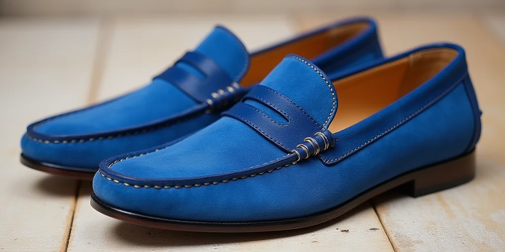 Blue Loafers For Men: The 2025 Style Essential Taking Over Wardrobes ...