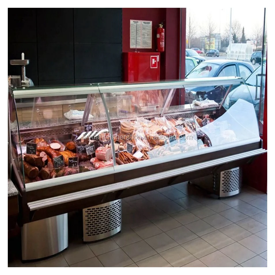 Lvyuan Cold Fish Seafood Showcases - Efficient & Stylish