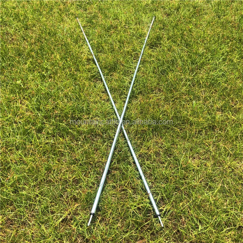 Adjustable Tarp Poles Steel Galvanize Camping Flysheet Support 16 Mm 2 ...