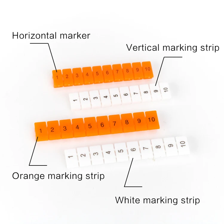 ZB Marking Strips - Customizable Digital Letter Printing