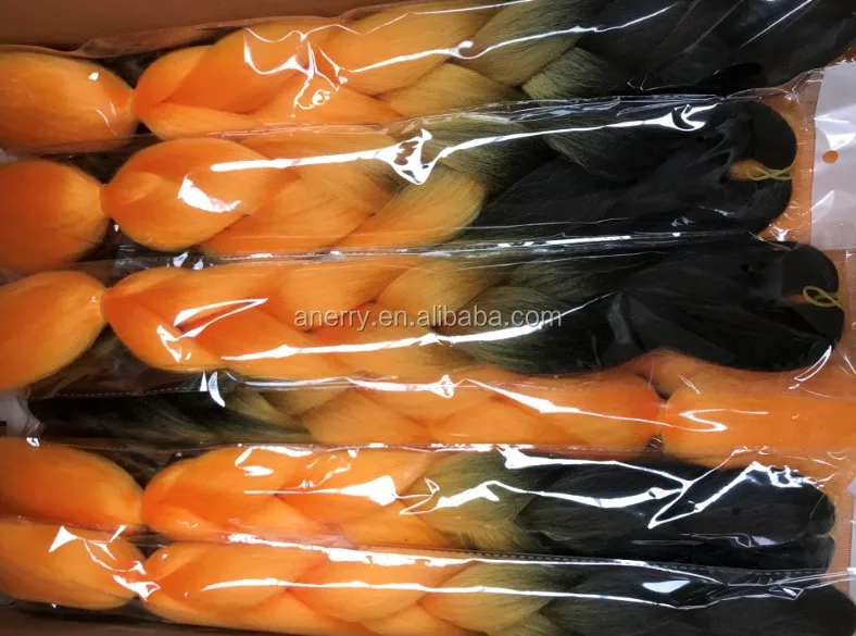 Wholesale African Women Hair Attachment For Braids 60 Colors 24inch ...