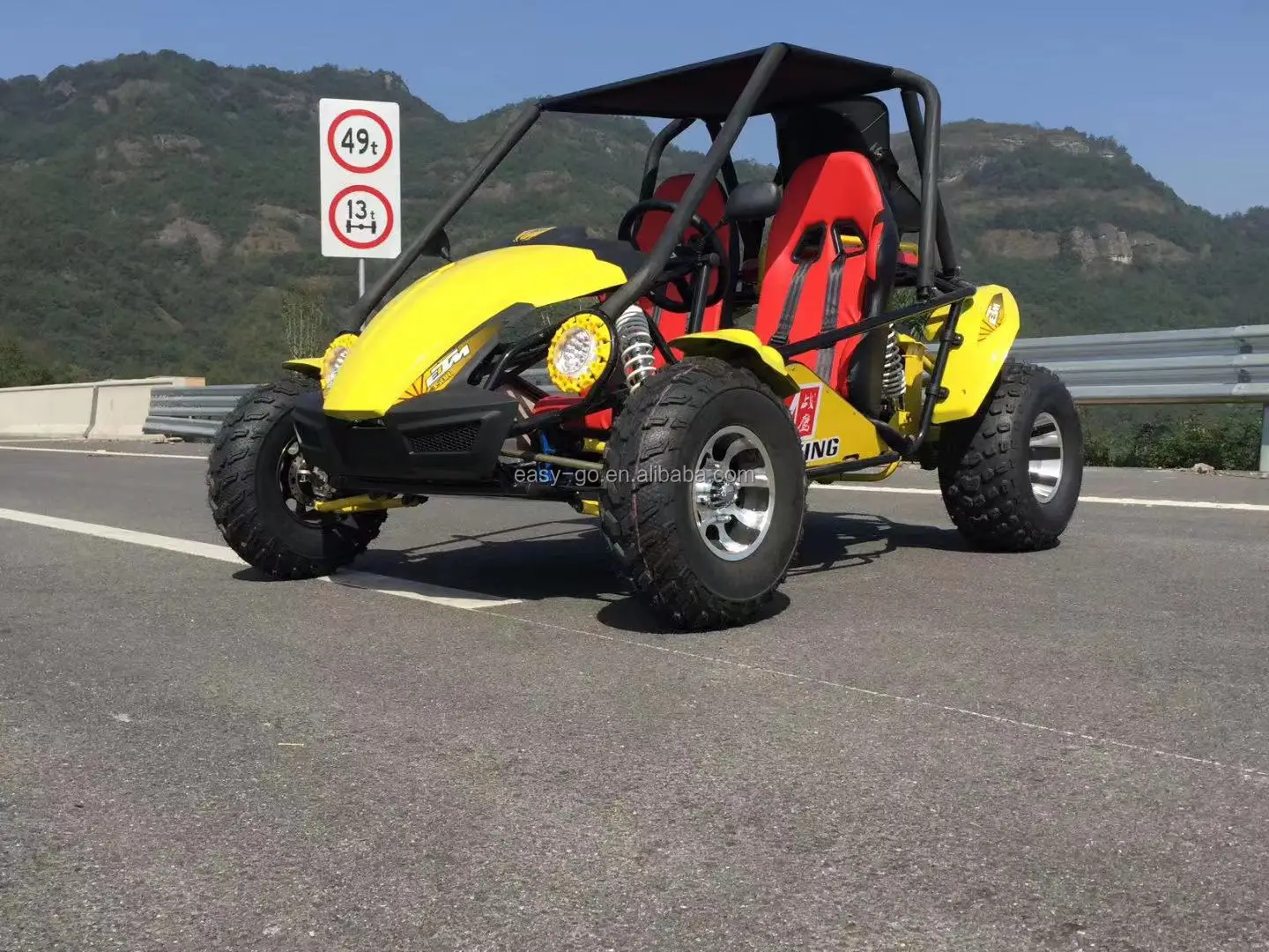 1000cc Dune Buggy 4x4 Gearbox 1100cc Kinroad - Fun & Thrill!