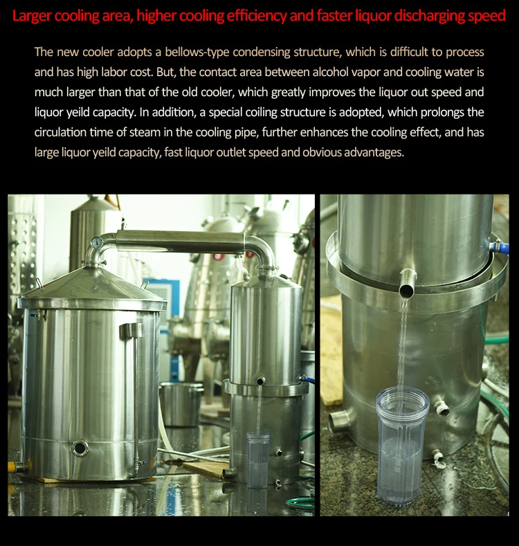 50l High Alcohol Spirit Distilling Machine,Household Stainless Steel ...
