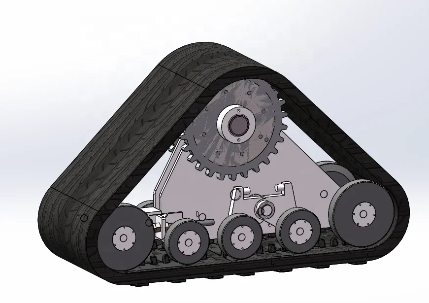 Atv/utv Rubber Track Drive Systems/off-road Transportation In Snow Ice ...