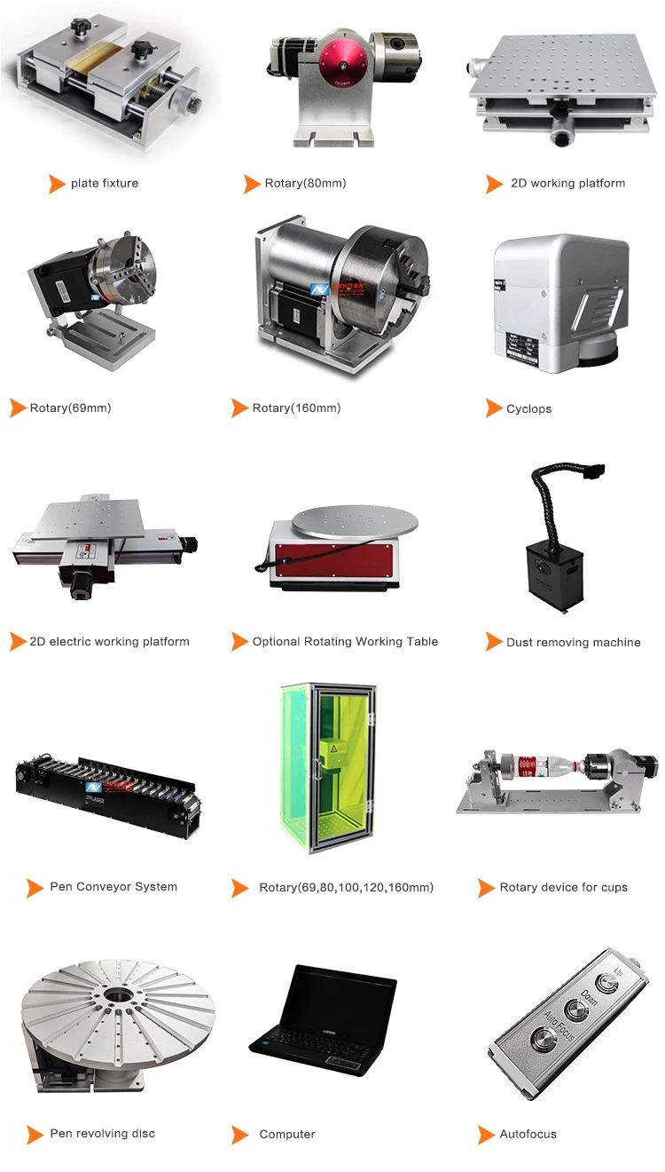 EZCAD 3 Software With 50W Raycus & 60W JPT Fiber Laser Machine for 3D ...