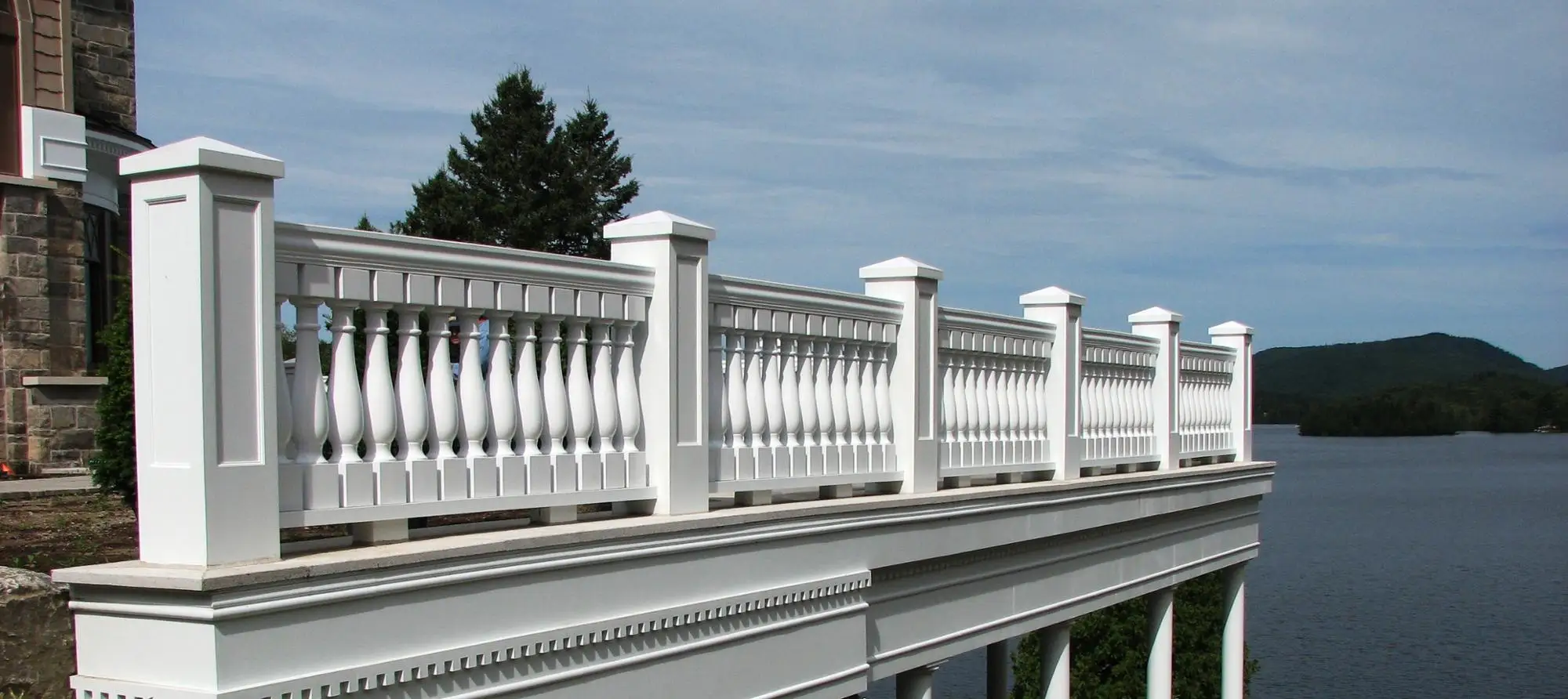 High Density Beautiful Decorative PU Balustrades & Handrails
