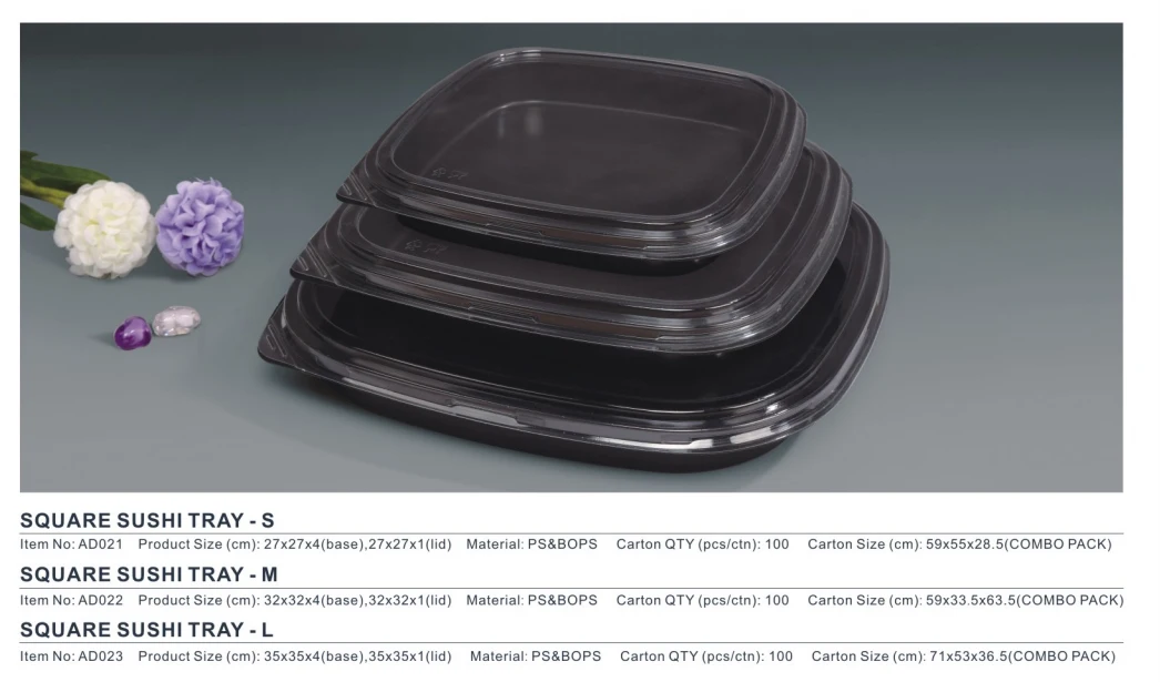 Reusable Sushi Containers - Sustainable & Durable Solutions