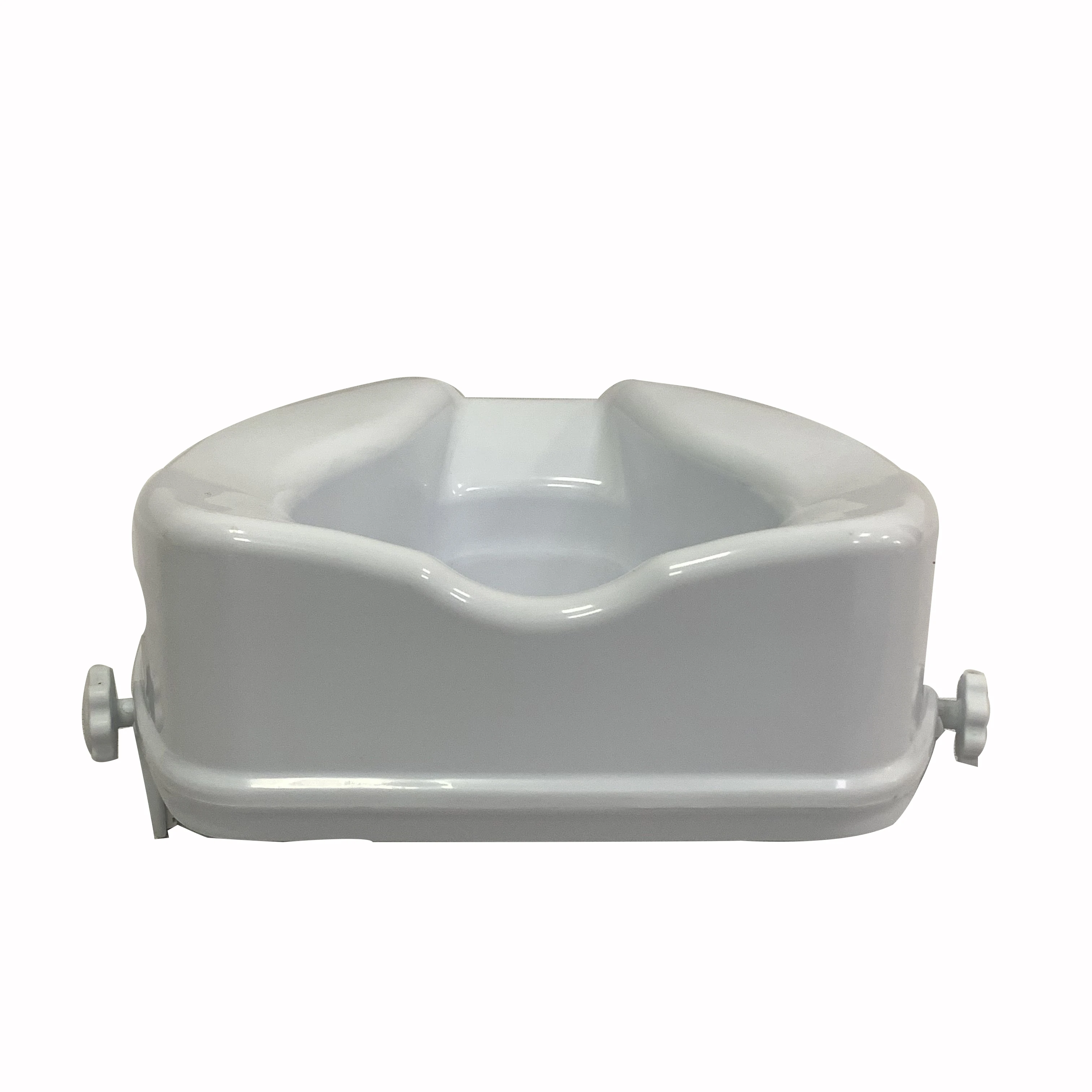 4 Inch Height Raised Toilet Seat Riser For Handicapped And Elderly ...