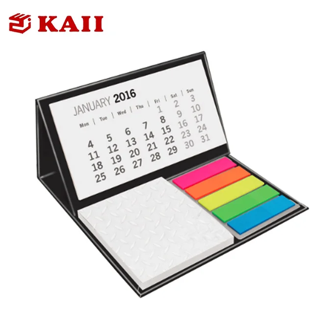 Well Selling Desk Calendar With Sticky Note P New Style Desk Calendar ...