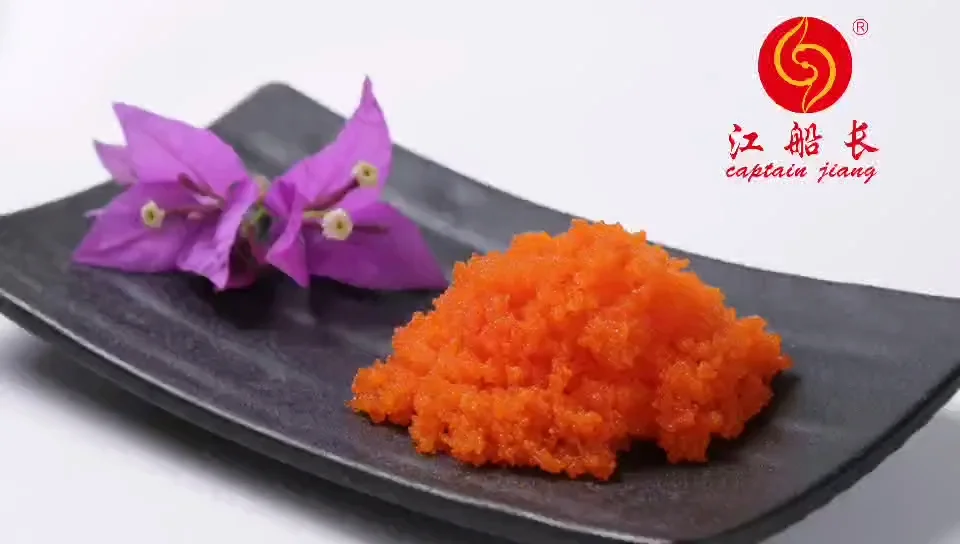 Frozen Seasoned Capelin Roe Halal Masago Caviar - Buy Seasoned Capelin ...