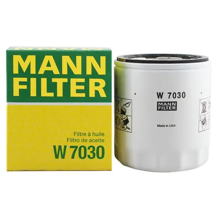 MANN-filtro de aceite Original de Alemania, W7030 con certificados ...