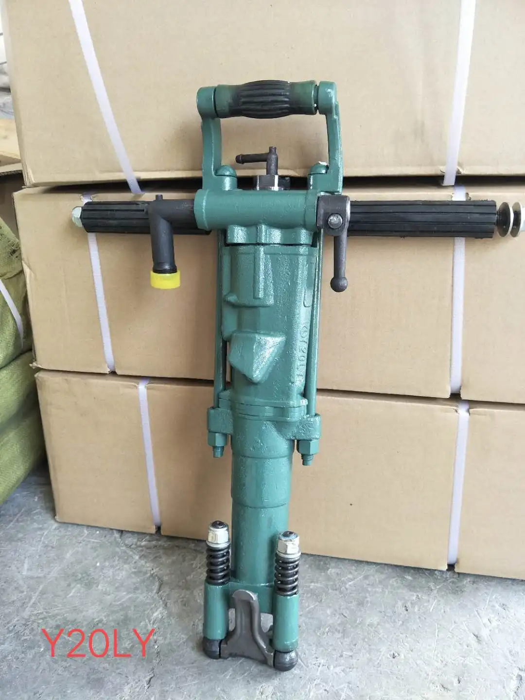 Pneumatic Manual Air Compressor Y20ly Hand Held Rock Drill Jack Hammer ...