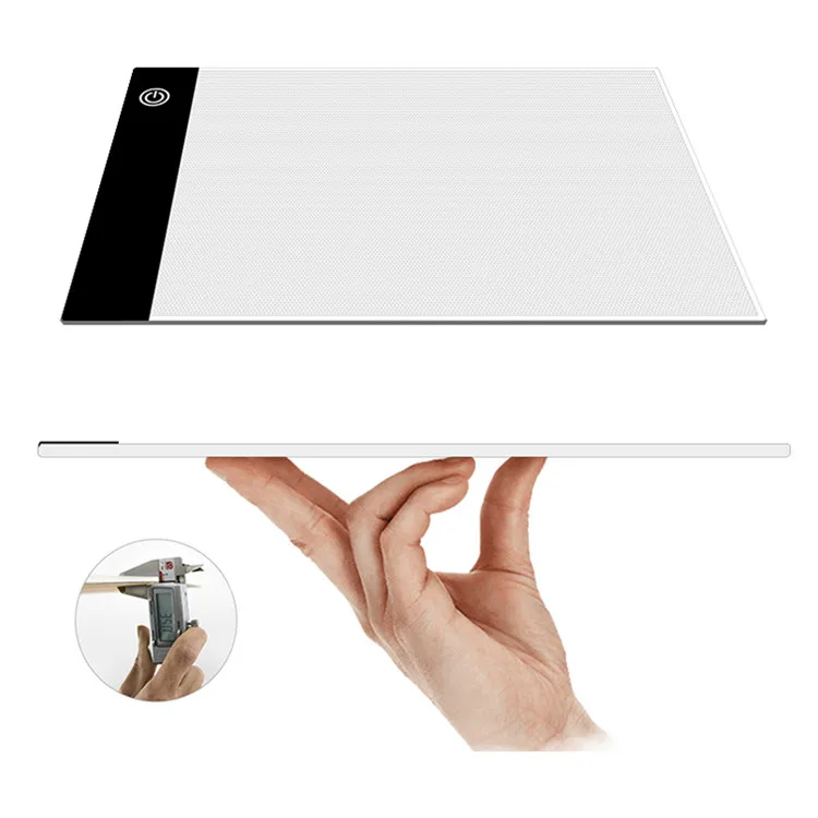 Best Seller A4 Tracing Pad Light Board Acrylic Ultra-thin Adjustable ...