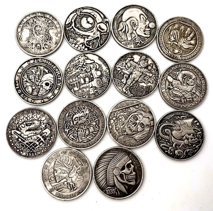 1880 Mayan Civilization One Dollar Silver Morgan Coin - Buy 1880 Mayan ...