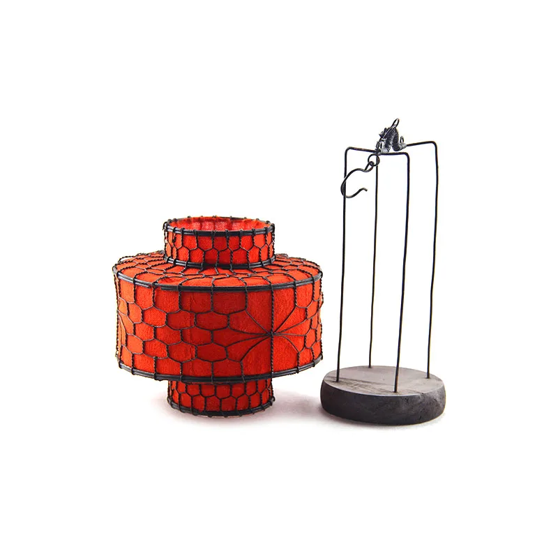 Wire Frame Fabric Chinese Lanterns for Sale - Jinya