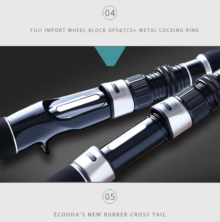 ECOODA EPJ II Fast Jigging Rod - Big Drag Power Saltwater Fishing