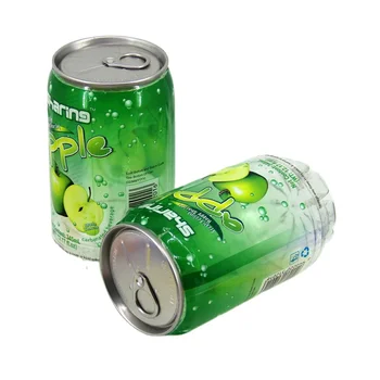 Food Grade Clear Transparent Plastic Beverage Soda Cans With Aluminum ...