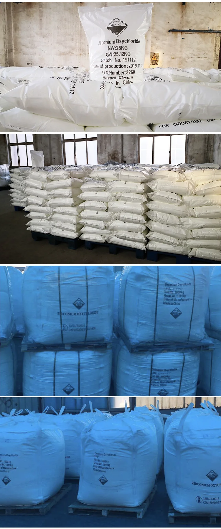 Zirconium Oxychloride Zrocl2.8h2o Factory Supply Cas No. 7699-43-6 ...