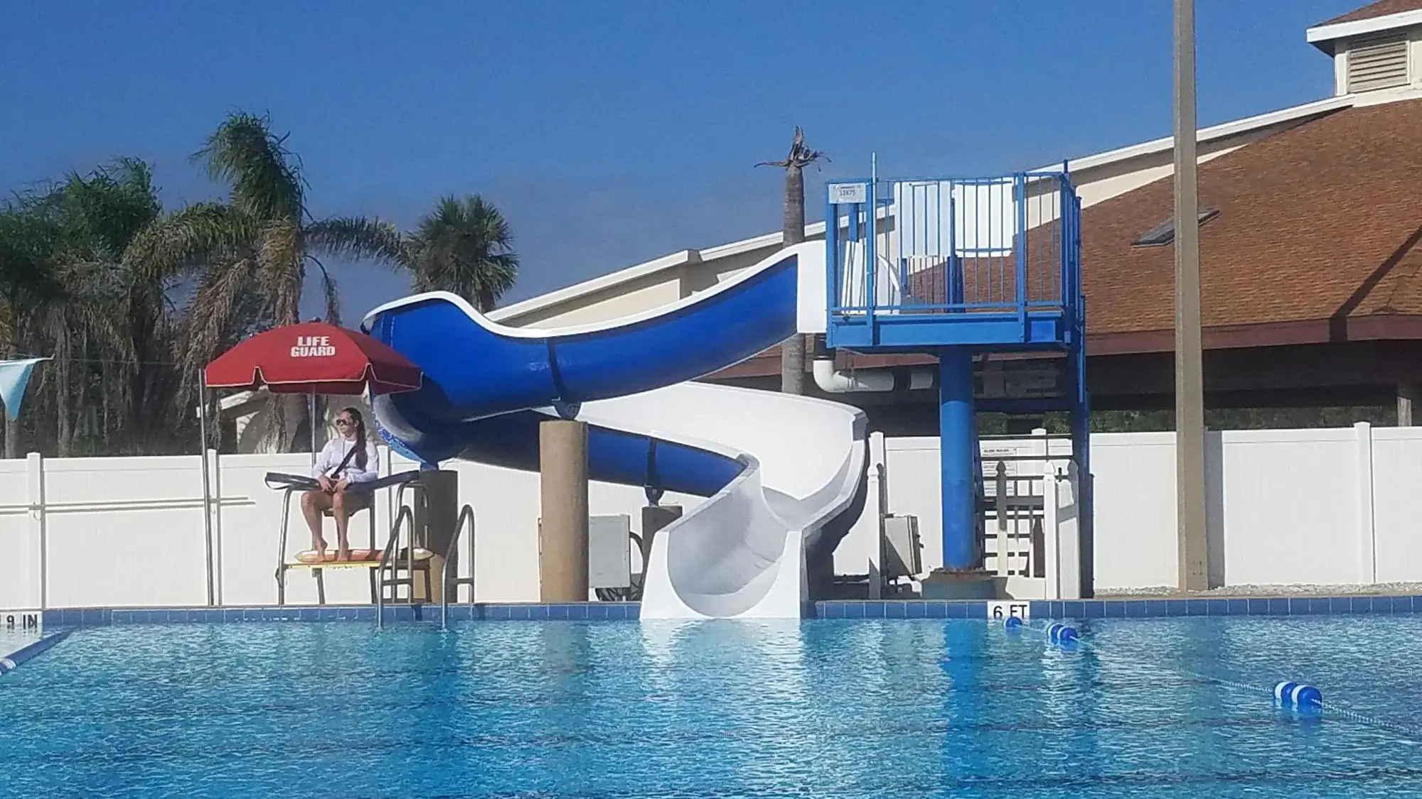 Fibreglass Pool Slide Garden Slides for Kids - Safe Fun