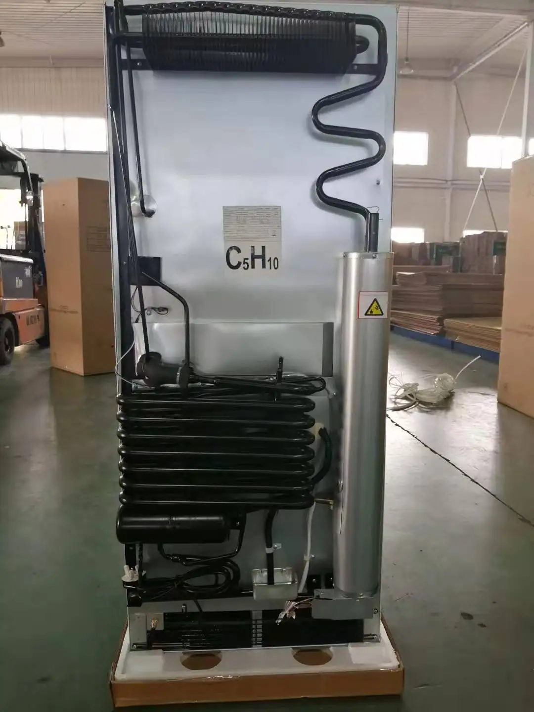 275L Ammonia Absorption LPG Gas Propane Electric Top Freezer Fridge