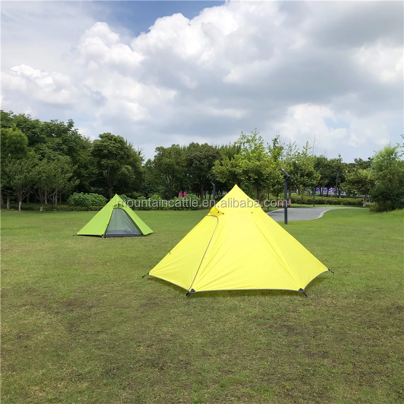 Hot Selling One Pole Cone Hexagonal Lightweight Pyramid Camping Tent ...