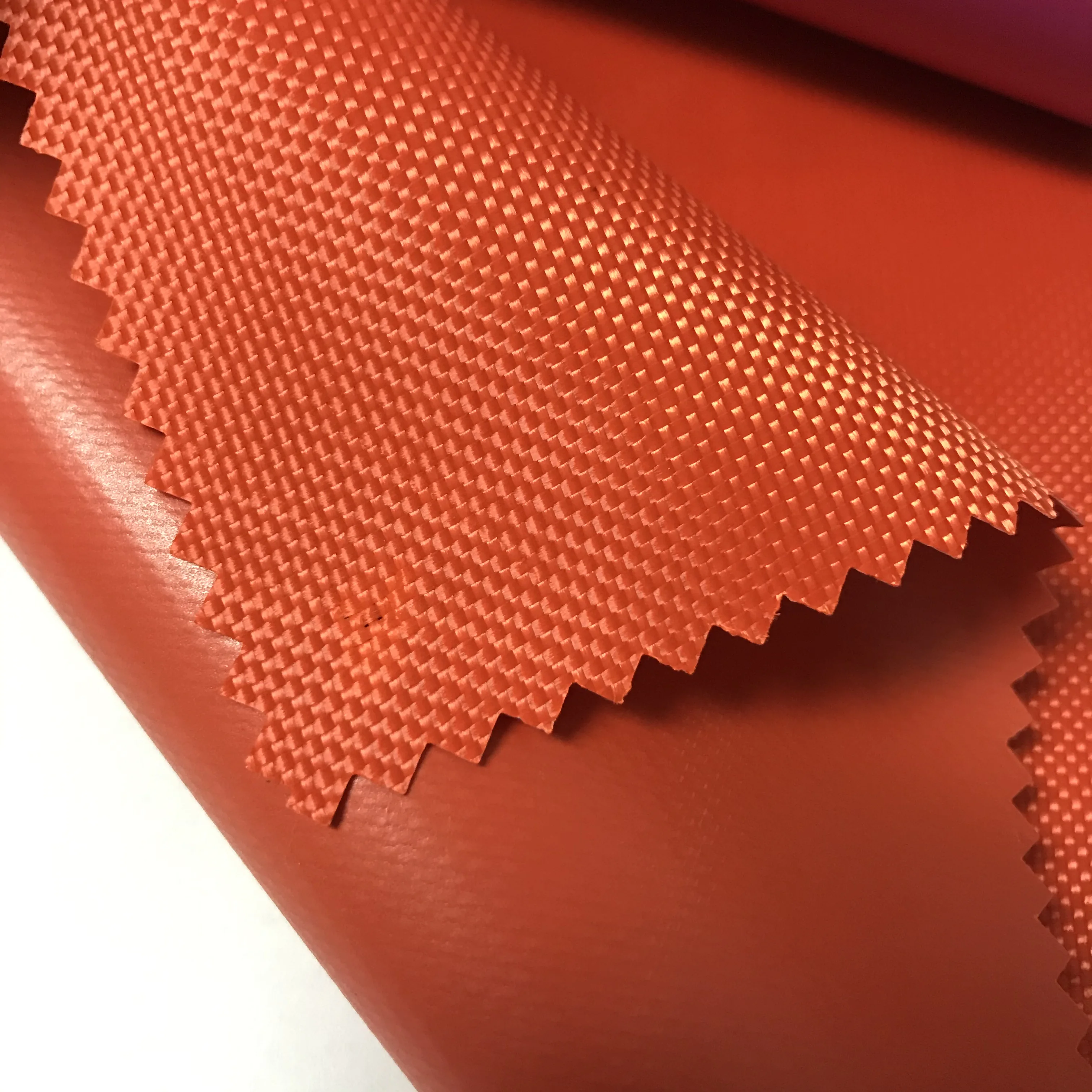 100% Polyester 1680d Single Yarn Pvc Coated Oxford Fabric For Luggage - Buy Pvc Coated Polyester ...