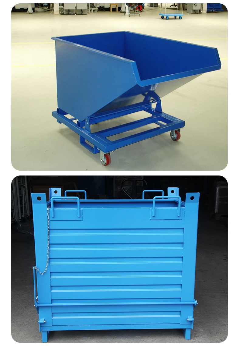 Industrial Recycling Waste Scrap Dumpster Hopper Container